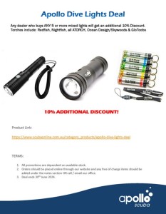 - Apollo Dive Lights Deal